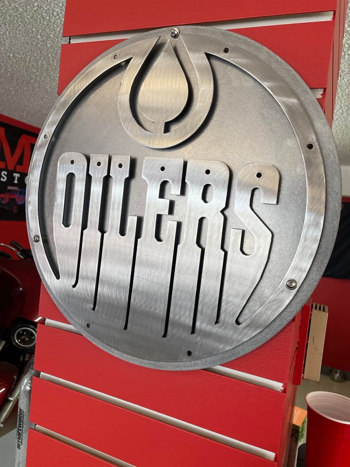 Edmonton Oilers Sign – Midnight Brothers Custom